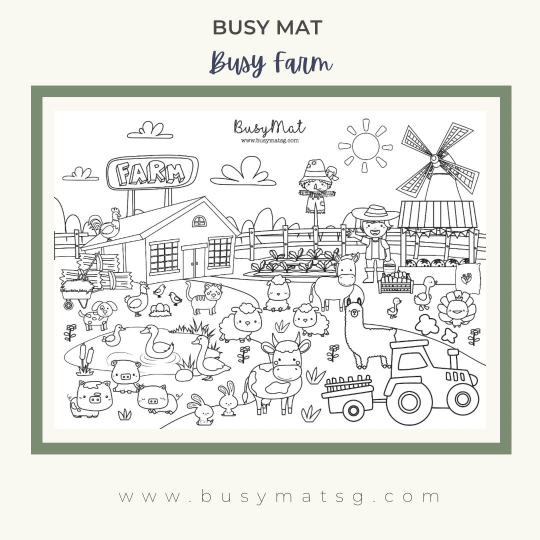 Busy Mat Premium Series: Busy Farm